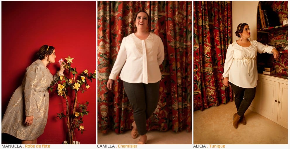 Anna Poe : Marque grande taille lyonnaise du 46 au 54 - Vivelesrondes