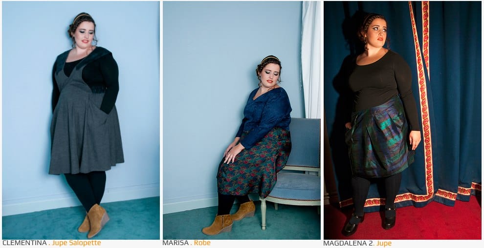 Anna Poe : Marque grande taille lyonnaise du 46 au 54 - Vivelesrondes