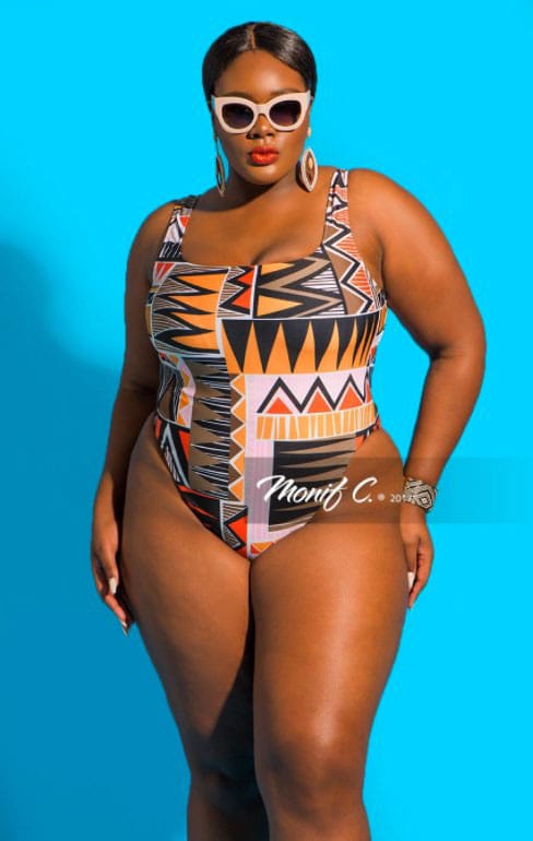 Maillot de bain grande taille : Monif C #caribbeangirlsruntings - Vivelesrondes